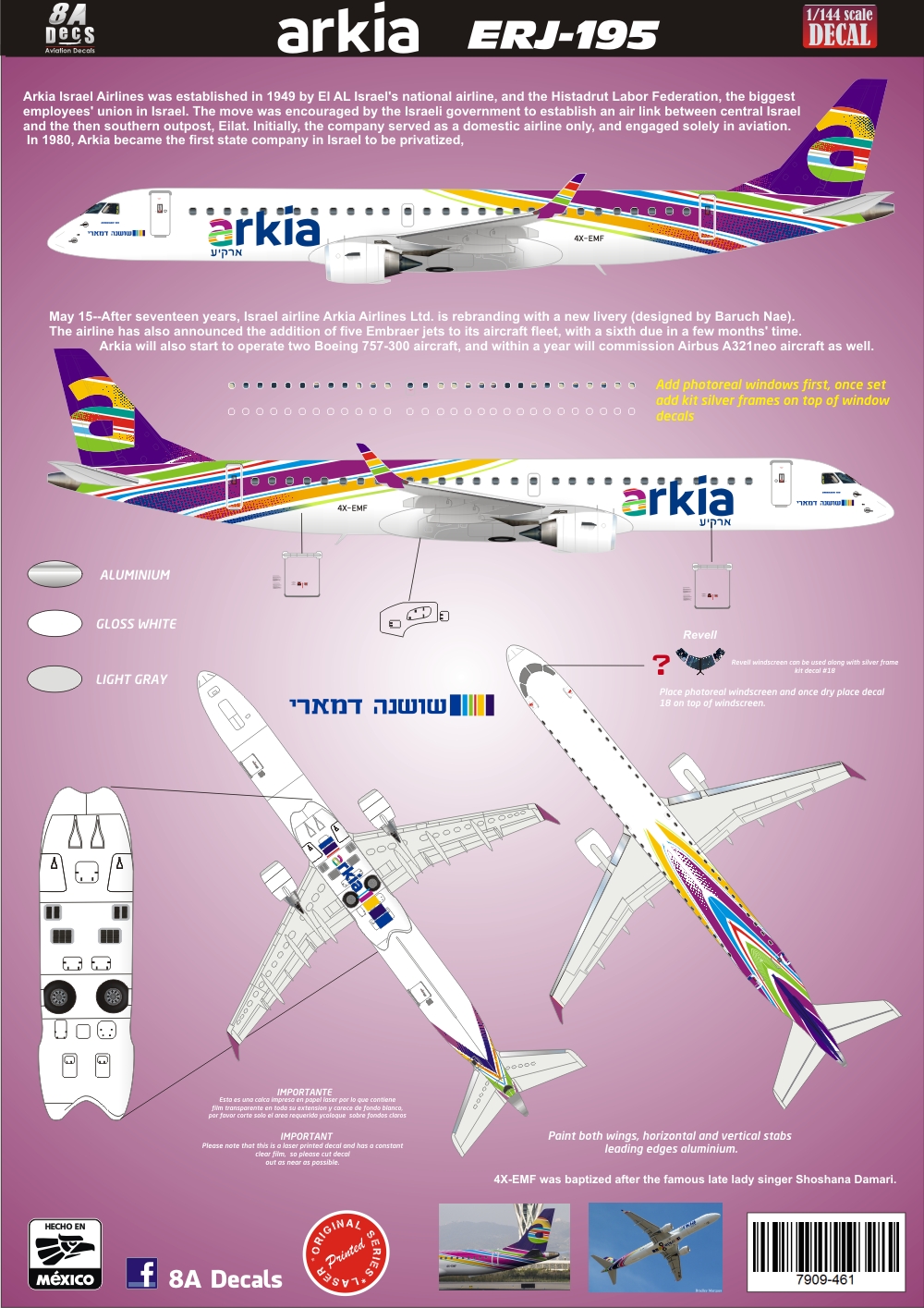 8aDecs.::.Decals Catalogue ARKIA V2 SHOSHANA DAMARI