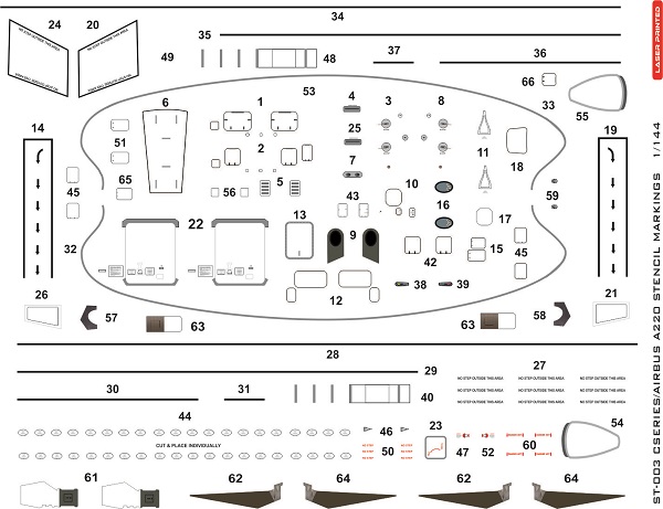 8aDecs.::.Decals Catalogue AIRBUS A220 GENERAL DATA